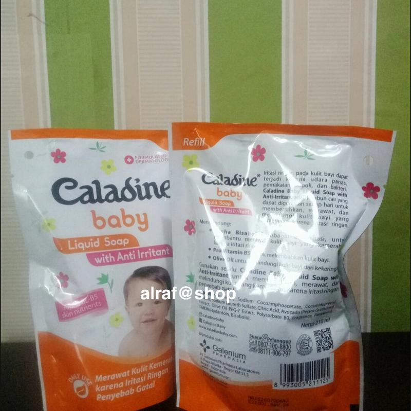 Caladine Sabun Mandi Baby Cair Anti Iritasi 210 ml Refill - Shop ...