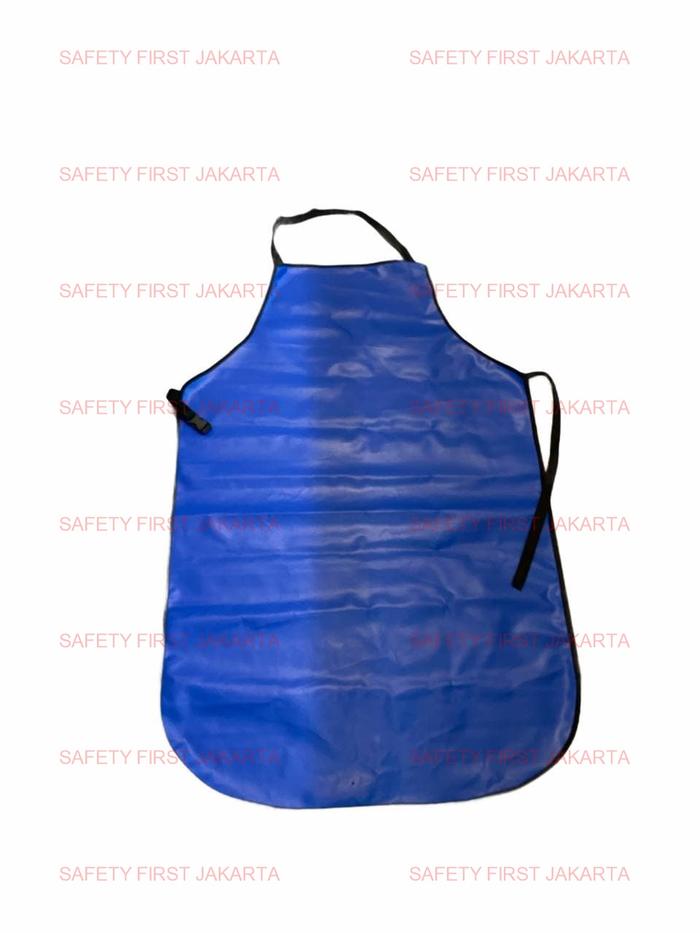 Jual APRON DADA BAHAN PVC / CELEMEK ANTI AIR WATERPROOF PANJANG 90 CM ...