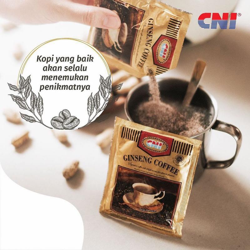 CNI Ginseng Coffee / Tester/Eceran / Kopi Ginseng sehat lambung - Shop ...