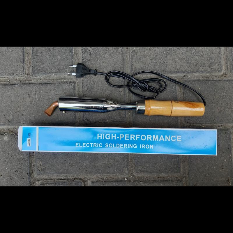 SOLDER LISTRIK 200WATT 220V GAGANG KAYU ELECTRIC SOLDERING IRON 200w ...