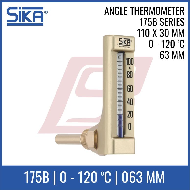 SIKA | Angle Thermometer | 175B | 0-120 C | 63mm - Shop | Tokopedia