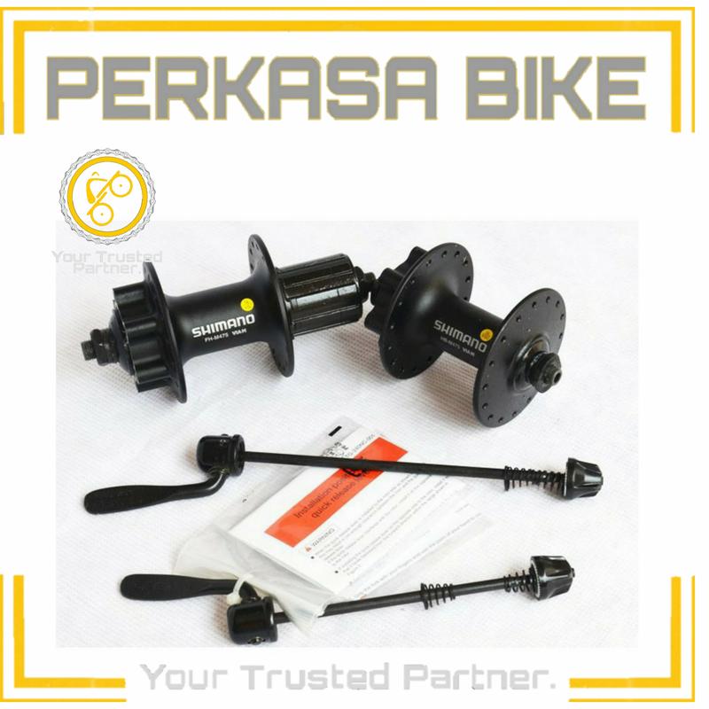 HUB FREEHUB SHIMANO M475 32H DISC 6 BOLT M-475 32 H PERKASABIKE99 ...