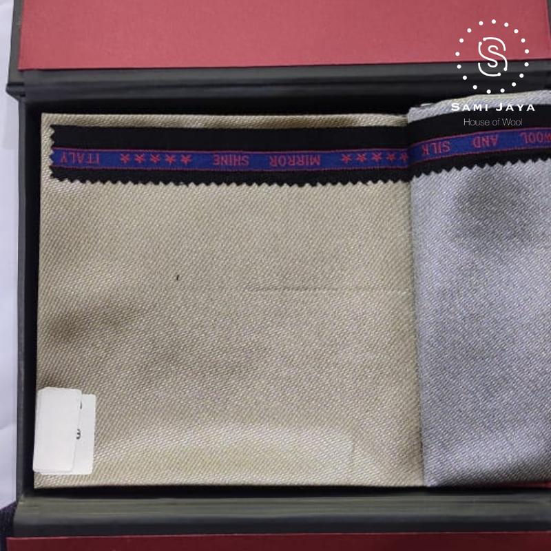 Kain Bahan Jas Celana & Wedding CARLO BOTTEGA Semi Wool Shining - Shop ...