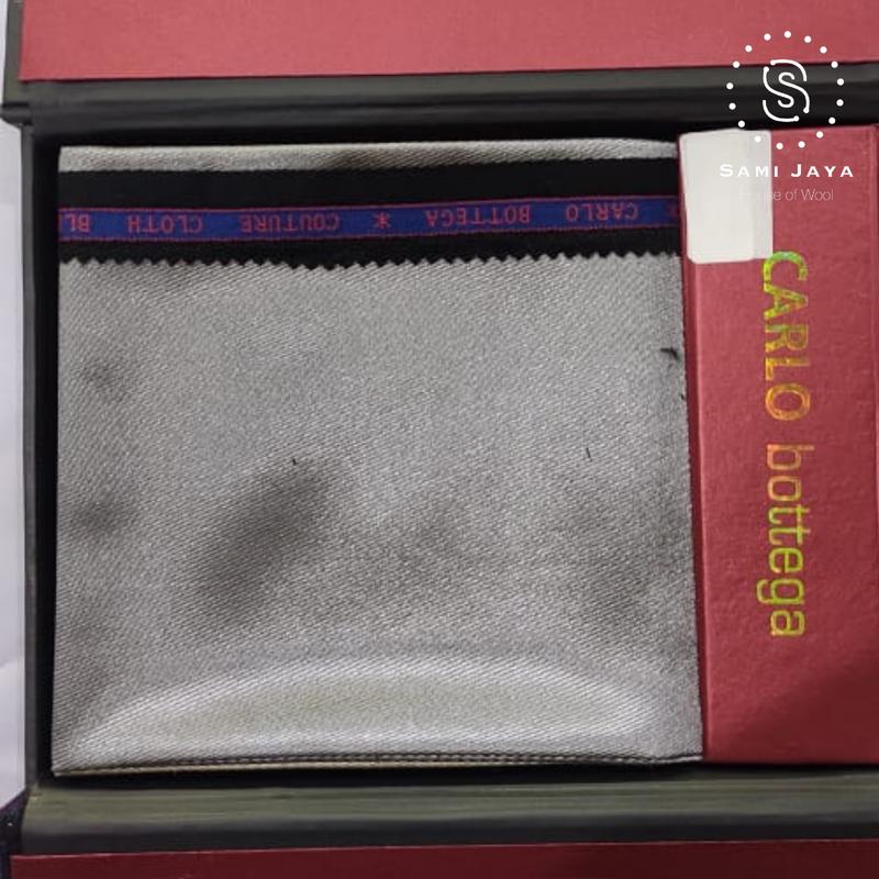 Kain Bahan Jas Celana & Wedding CARLO BOTTEGA Semi Wool Shining - Shop ...