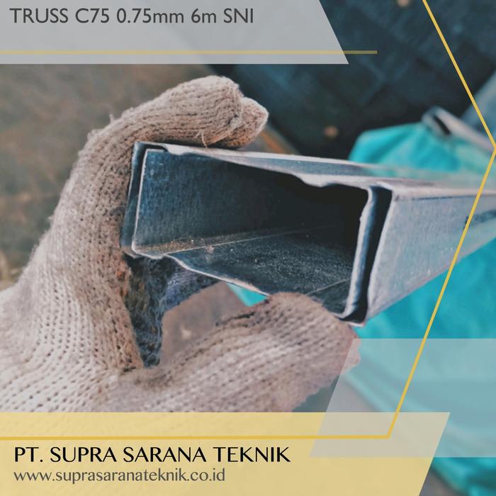 Jual BAJA RINGAN SNI 0.75 mm Full Galvalum SUPRA TRUSS C75 0.75mm SNI ...