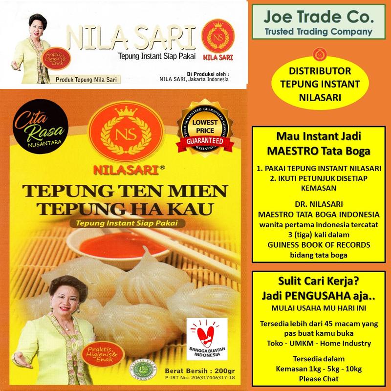 Tepung Hakau Ha kau Ha Gow Har Kau 200 gr Instant Premix Nilasari ...