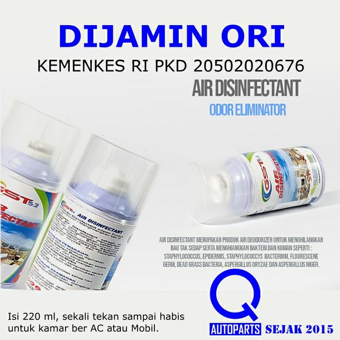 Jual Disinfectant Fogging GST 52 Asli Kemenkes PKD 20502020676. Isi ...