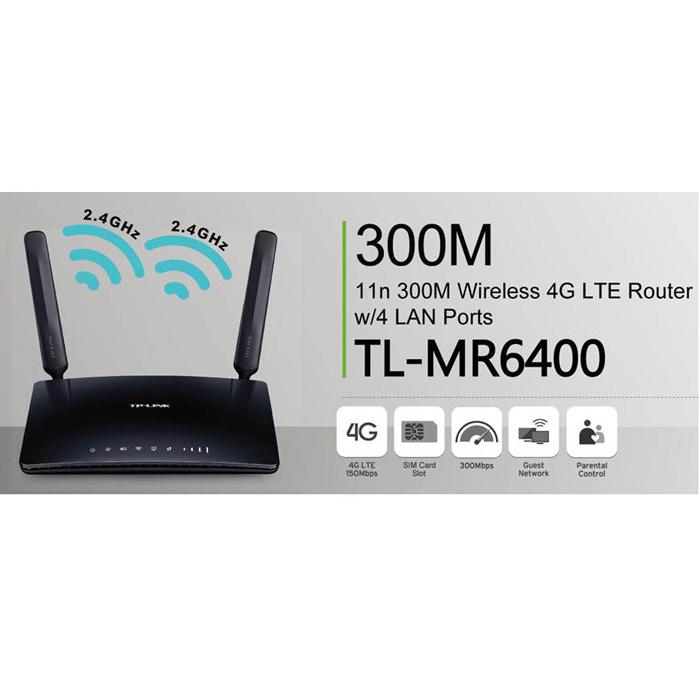 TPLINK TP-LINK TL-MR6400 TL MR6400 MR-6400 Router LTE 4G - Shop | Tokopedia