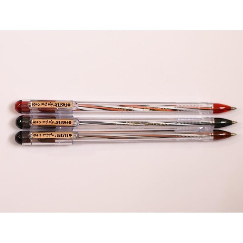 FASTER - Pulpen Ballpoint Bulpen Faster C-600 - 0.7mm - Shop | Tokopedia