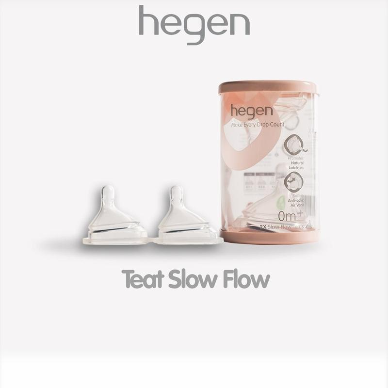 Hegen Teat (Nipple) slow flow / medium flow / fast flow / thick feed ...