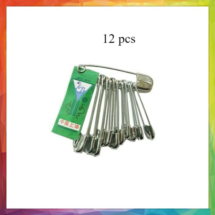 Peniti Swan Stainless isi 12pc / Peniti Jilbab / Peniti Premium - Shop ...