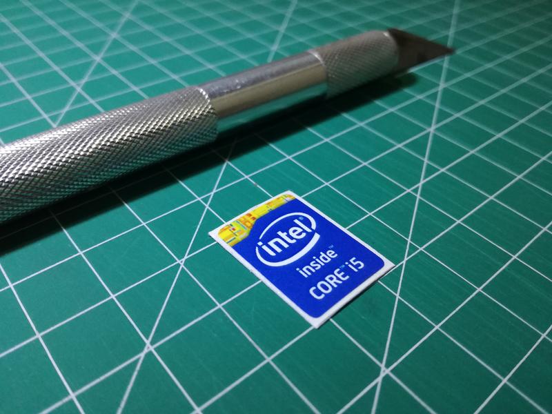 Stiker Intel Core i5 Gen 4 Blue - Shop | Tokopedia