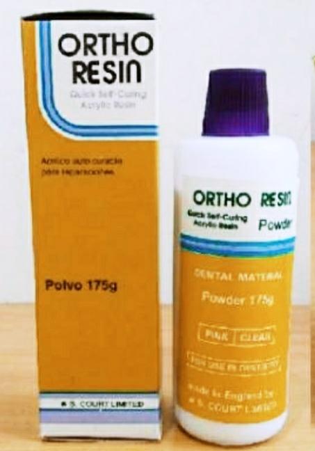 Ortho Resin Self Curing Acrylic powder - Shop | Tokopedia