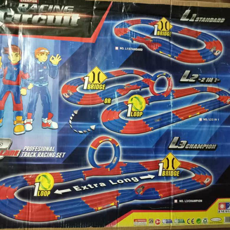 track balap mini 4wd tamiya auldey 3 jalur SNI Image long Kode - Shop ...