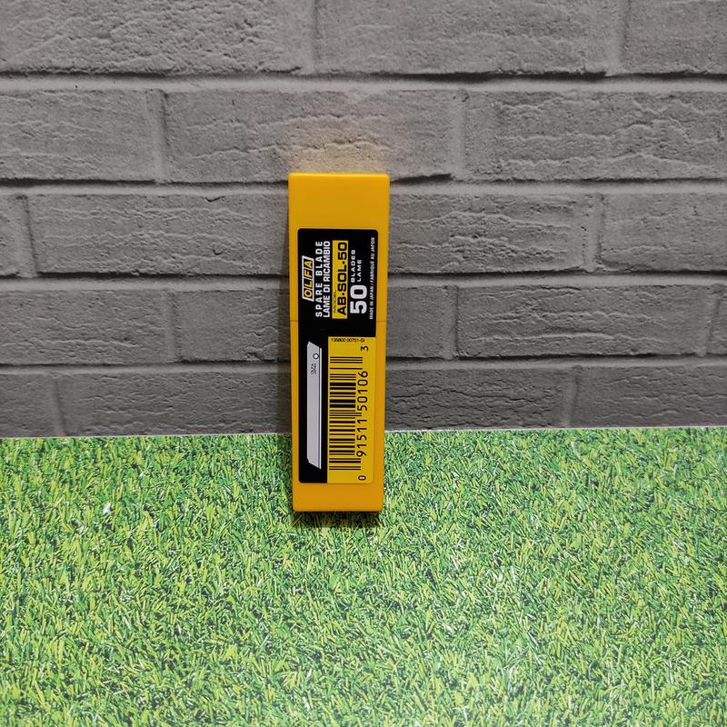 Pisau Refill Cutter Blade 9mm Solid Blade AB-SOL-50 (50pcs pack) - Shop ...