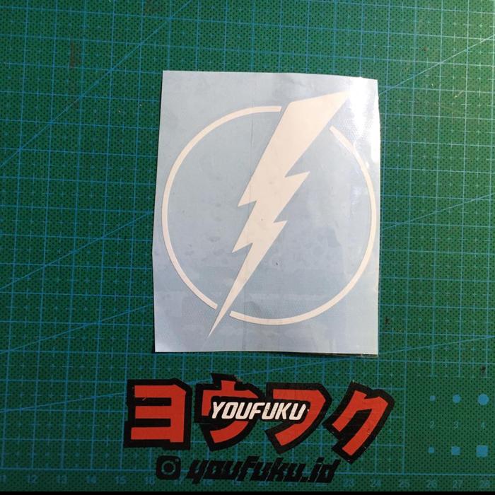 Jual CUTTING STICKER logo petir / lightning / logo custom - Kab. Sleman ...