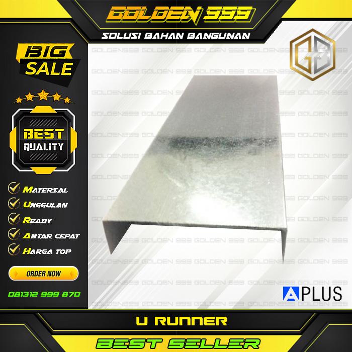 Jual u runner / rangka partisi gypsum / 43 / 53 / 64 / 76 - 53 - Kab ...