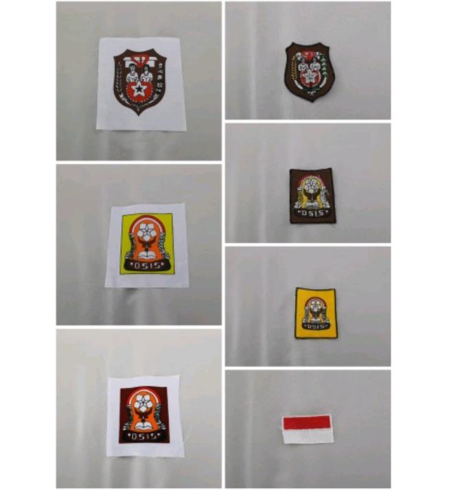 Badge SD, SMP, SMA Sablon dan Bordir serta Bendera Merah Putih - Shop ...
