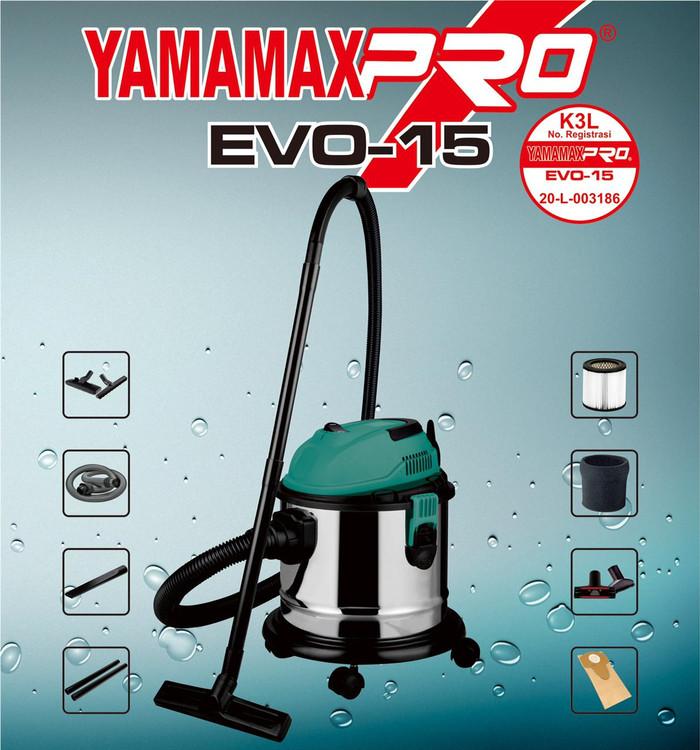 YAMAMAX PRO EVO-15 VACUUM CLEANER 2 IN 1 HEAVY DUTY - PENYEDOT+BLOWER ...