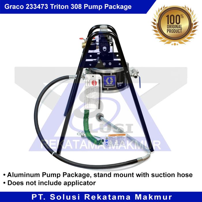 Jual Graco 233473 Triton 308 Aluminum Pump Package - Original GRACO ...