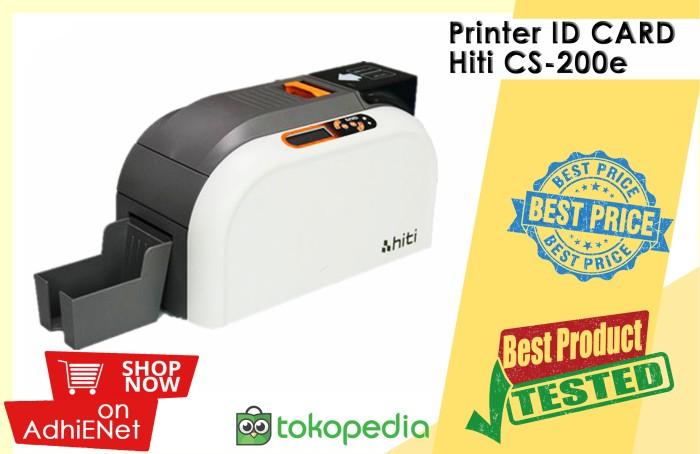 Printer ID Card HITI CS-200E / CS200E / CS 200E - Shop | Tokopedia
