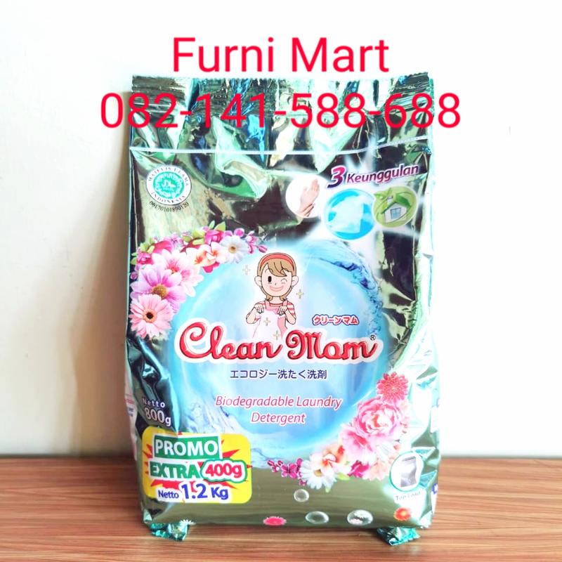 clean mom detergent 1,2 kg - Top Load - Shop | Tokopedia