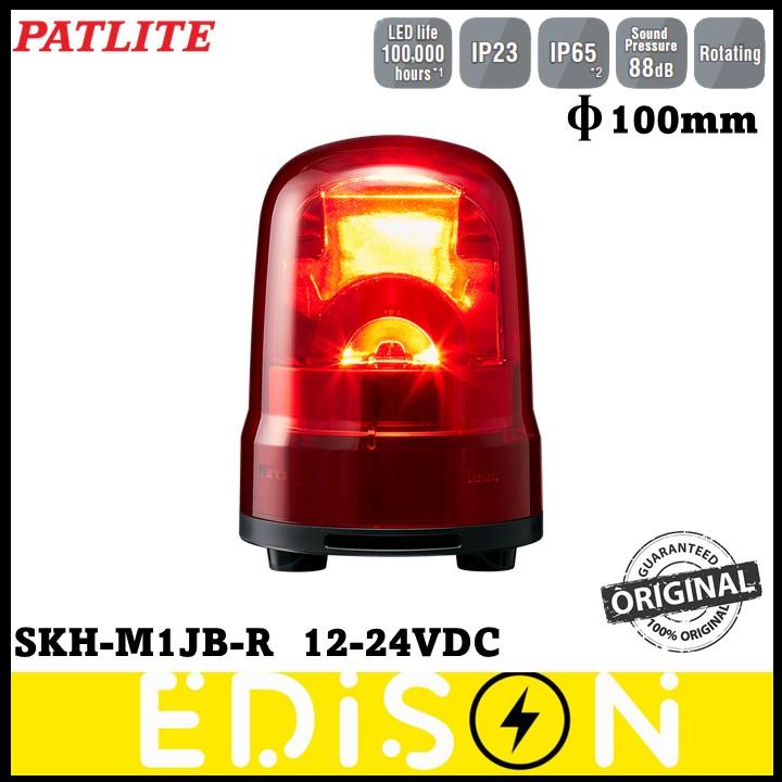 PATLITE SKH-M1JB-R 100mm 12-24VDC RED LED Rotary Lamp Beacon - Shop ...
