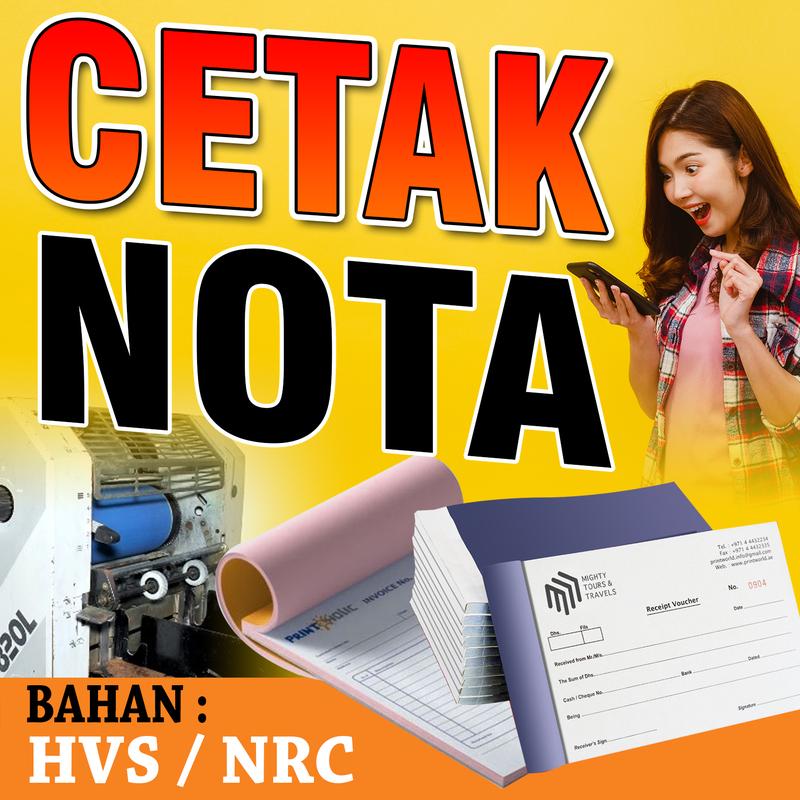 CETAK NOTA NCR HVS - Shop | Tokopedia