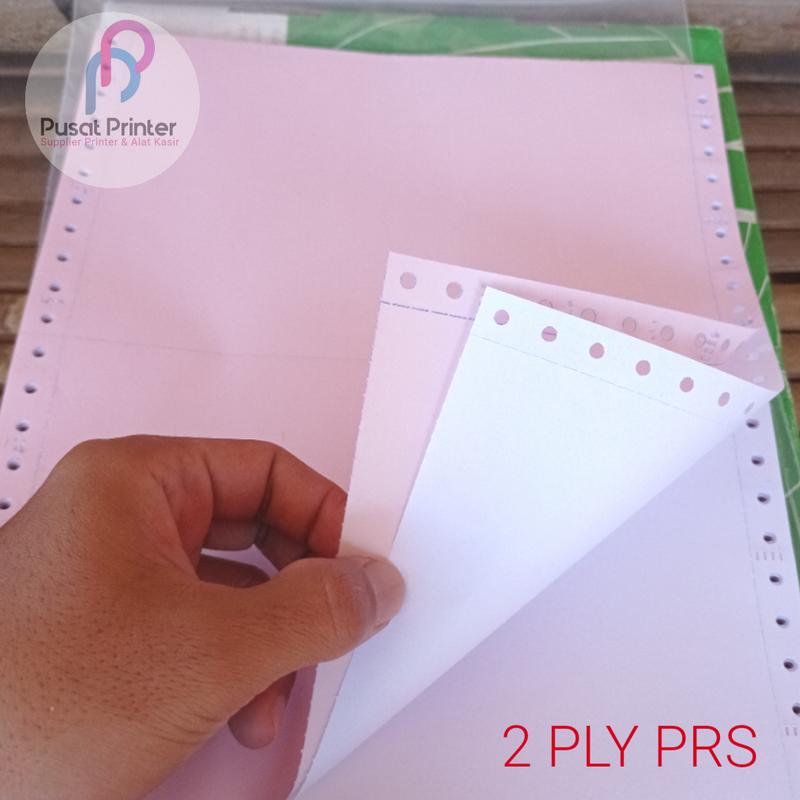 kertas continous form 2 ply PRS ( A4 1/2 kuarto ) - Shop | Tokopedia