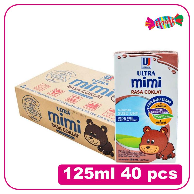 ULTRA MIMI 125ML ( 1KARTON ISI 40 PCS ) Berbagai Varian - Shop | Tokopedia