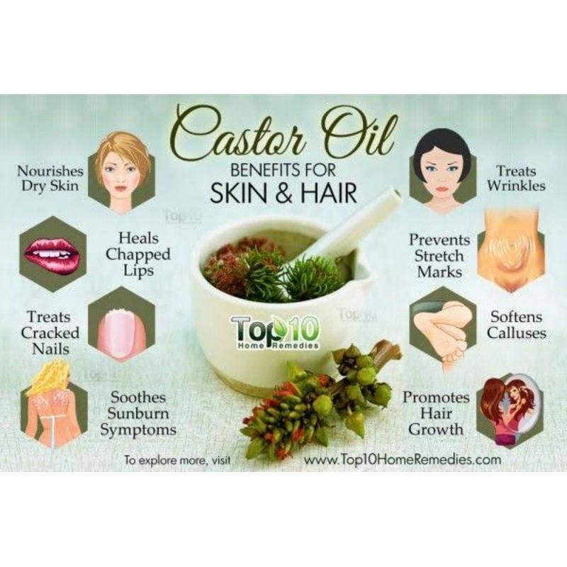 Pure Castor Oil Premium Grade / Minyak Jarak Murni Asli 100 ml - Shop ...