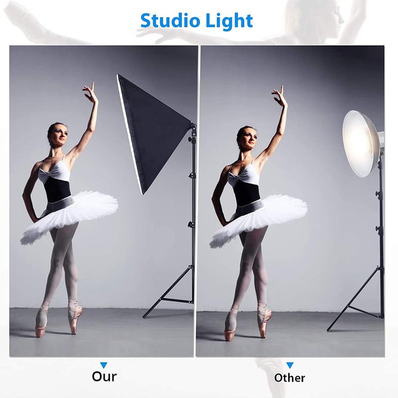 Paket Studio Foto Photo Light Stand 2M + 1 Socket E27 + Softbox - Shop ...