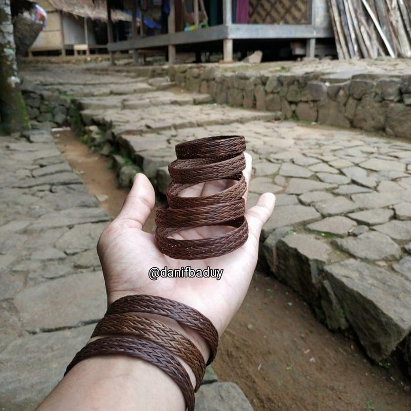 Gelang etnik anyam rotan handam khas baduy - Shop | Tokopedia