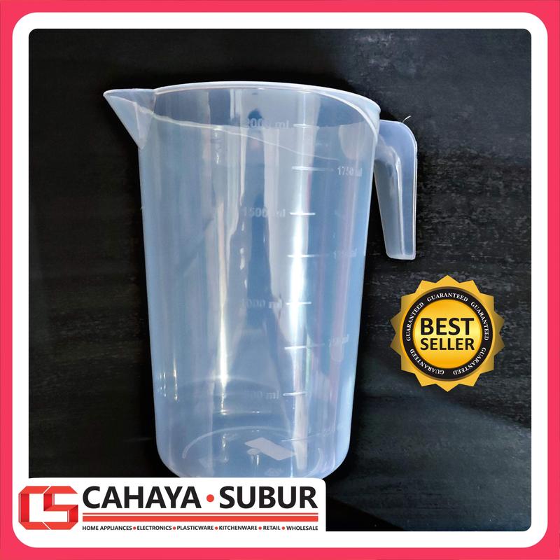 Gelas Ukur Tantos Maggie 5603-2000ml Food Grade PP5 Kitchenware - Shop | Tokopedia