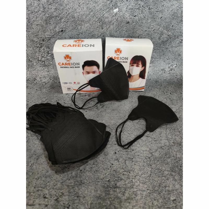 masker duckbill 3ply premium face mask dengan garis hidung (50pc ...