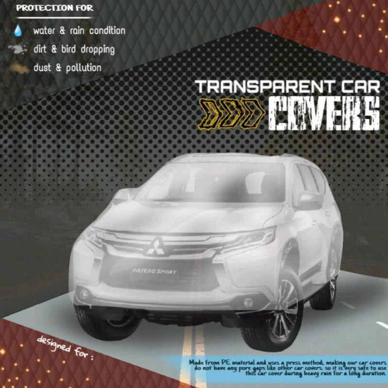 Body Cover Mobil Transparan Selimut Sarung All New Pajero Sport - Shop ...