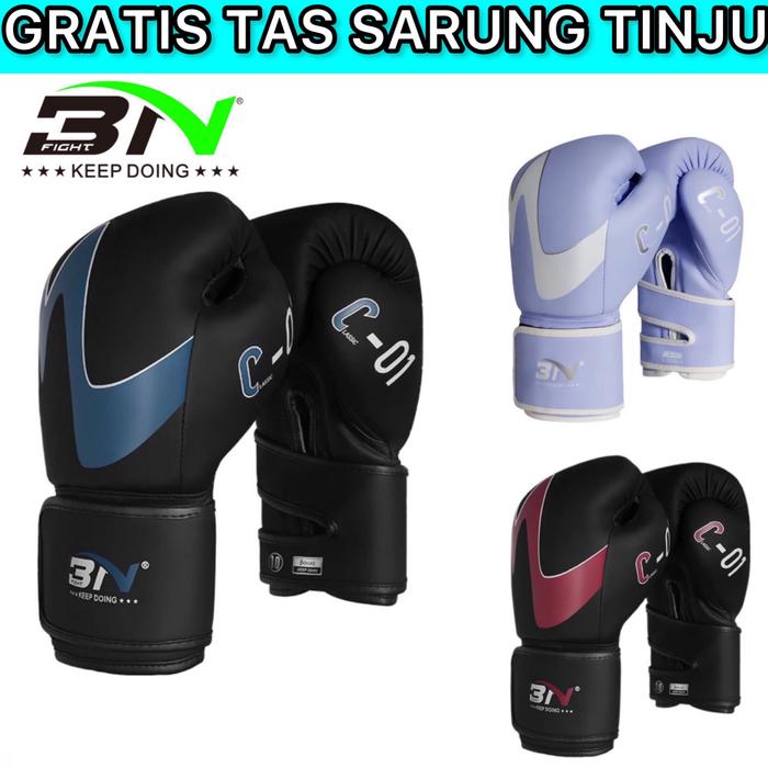 Jual Sarung Tinju BN Bouvo Ori / Boxing gloves / sarung tinju muay thai ...