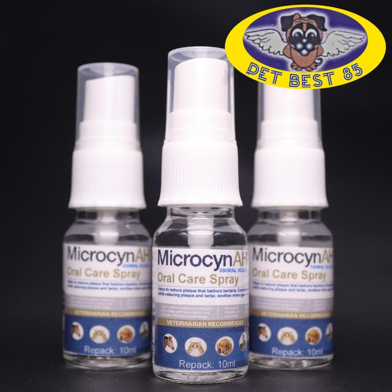 MicrocynAH Oral Care Spray 10ml Membersihkan Karang Gigi & Bau Mulut ...