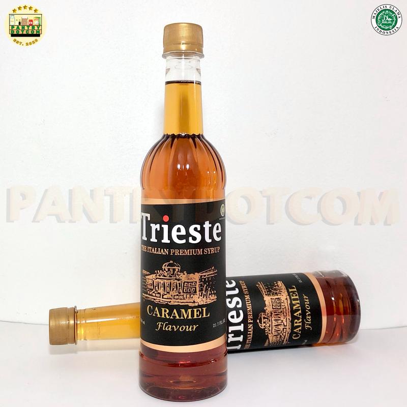 TRIESTE SYRUP rasa Caramel - Sirup Premium 650ml - Shop | Tokopedia