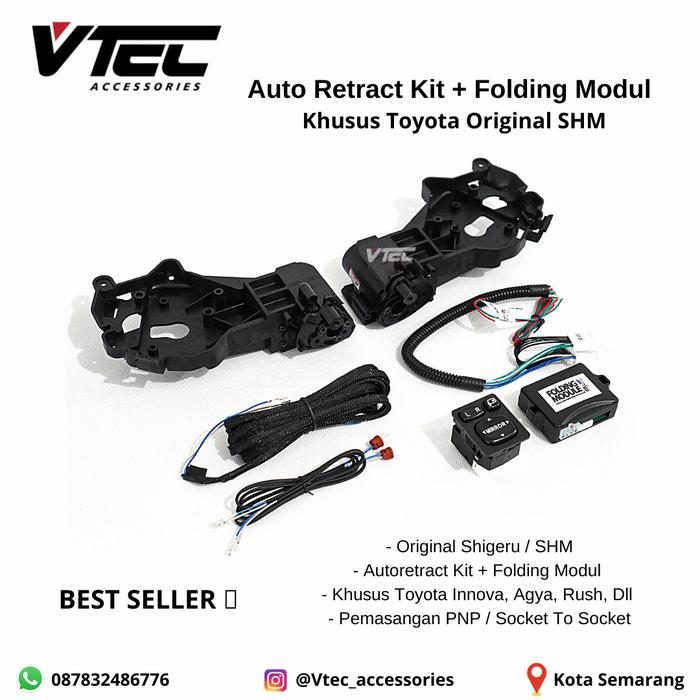 Jual Retract Spion Lipat SHM Innova Switch Original + Modul Otomatis ...