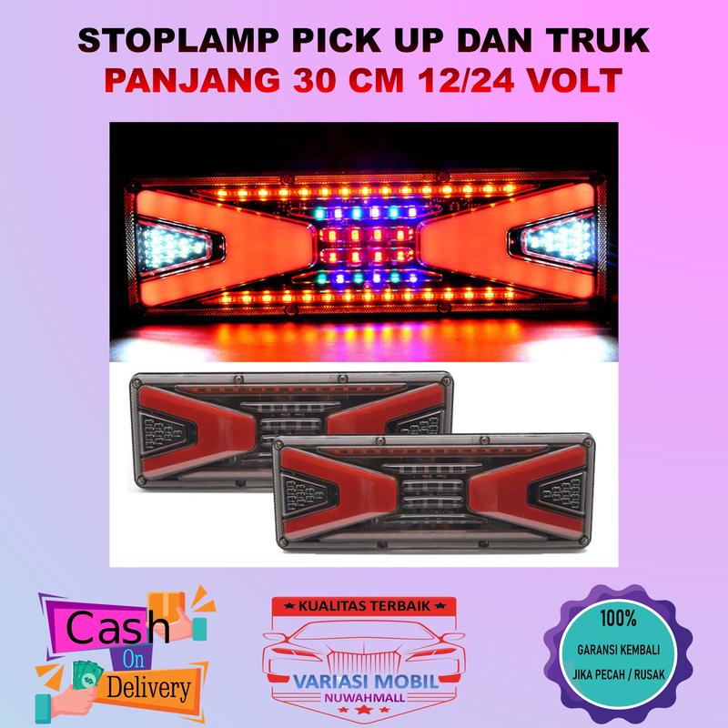 Lampu Stop Lamp Semua Mobil Pick Up dan Mini Truk Panjang 30 - Shop ...
