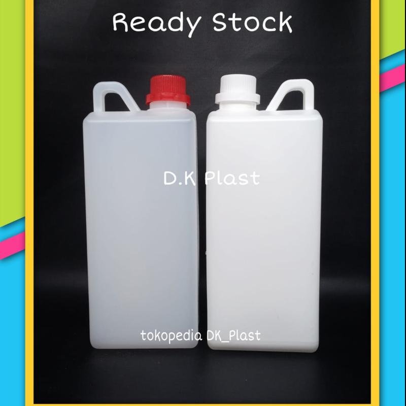 Jerigen 1Liter Jirigen 1 Liter 1000ml Laundry Botol Kotak HDPE - Shop ...