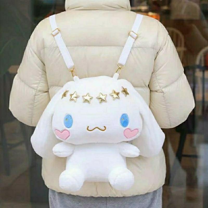 TAS 2 IN 1 BONEKA CINNAMOROLL - Shop | Tokopedia