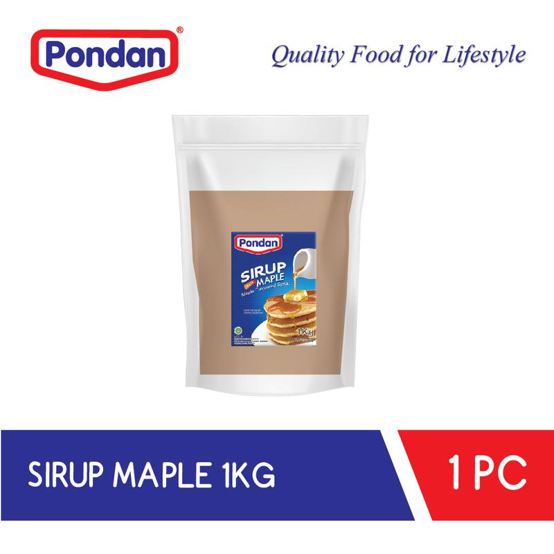 Pondan Sirup Maple 1Kg Sirup pancake waffle - Shop | Tokopedia