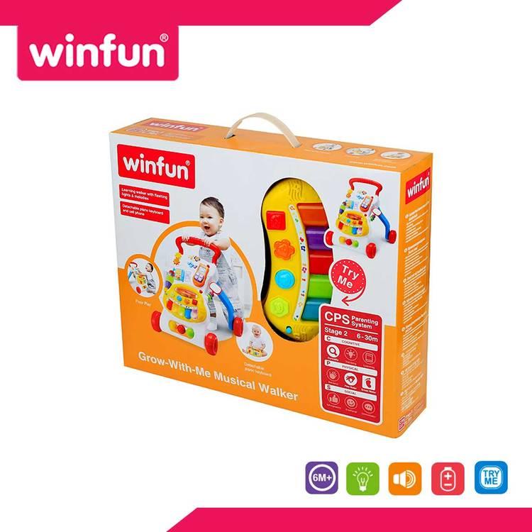 WINFUN GROW WITH ME MUSICAL WALKER - Shop | Tokopedia