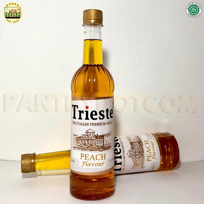 Jual TRIESTE SYRUP rasa PEACH - Sirup Premium 650ml - Jakarta Utara ...