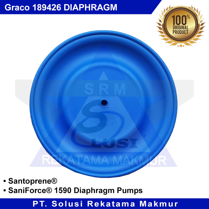 Jual Graco 189426 Diapragm Saniforce 1590 - Original GRACO - PT. Solusi ...