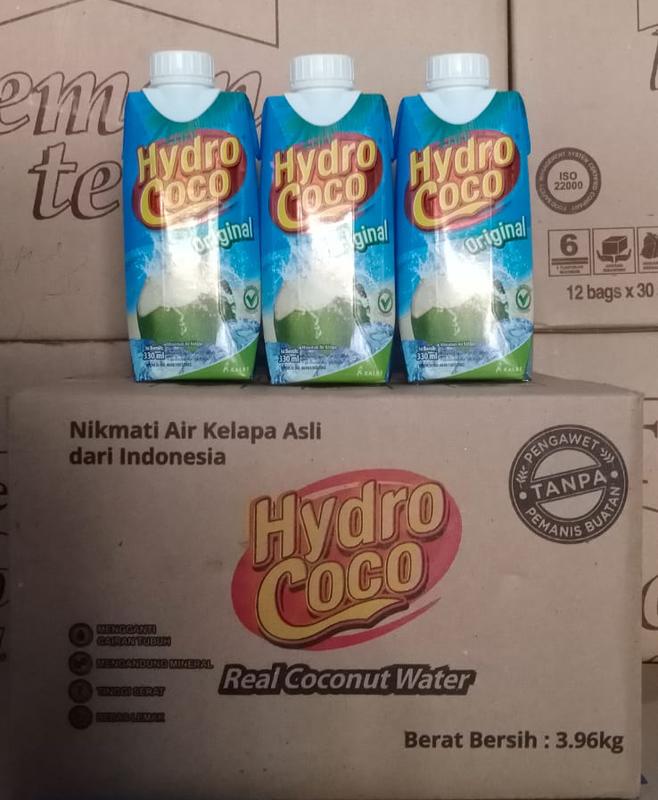 Hydro coco 330 ml hydrococo isi 12pcs - Shop | Tokopedia