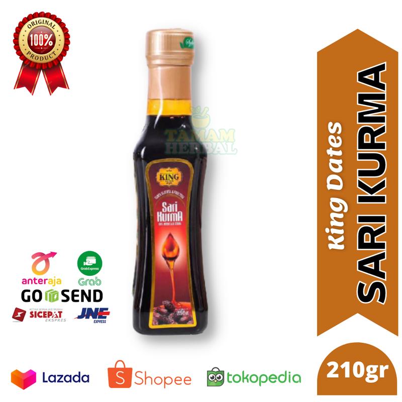 Sari Kurma King Dates Sari Kurma Murni Non Glukosa dan Fruktosa 250ml ...