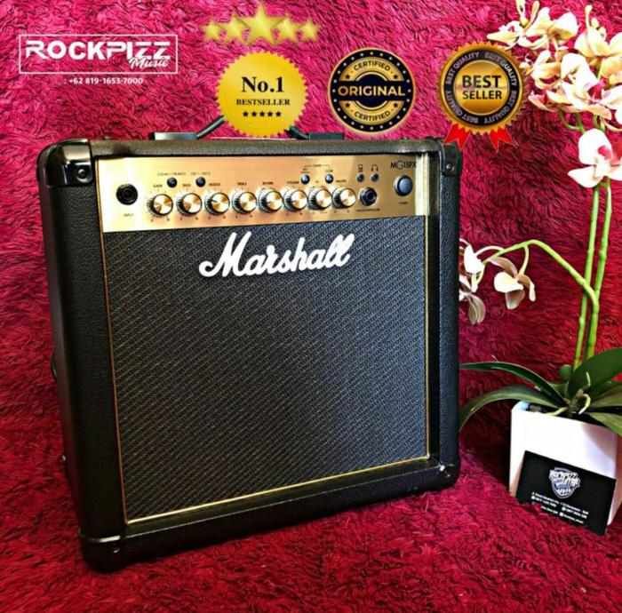 Jual MARSHALL MG15FX 15 Watt 1x8 GOLD SERIES GUITAR AMPLIFIER - Kab ...